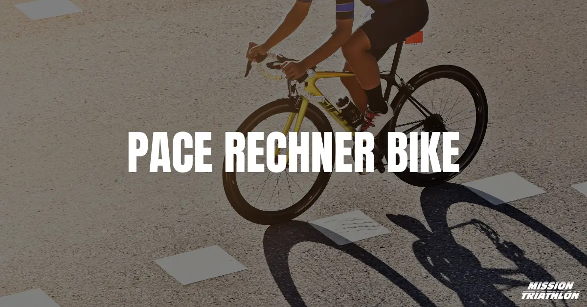 Pace Rechner Radfahren